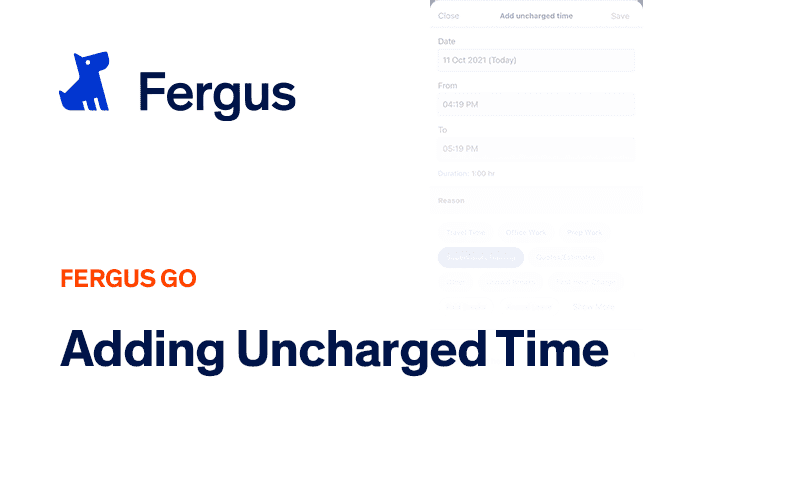 Adding Time Entries | Fergus Go